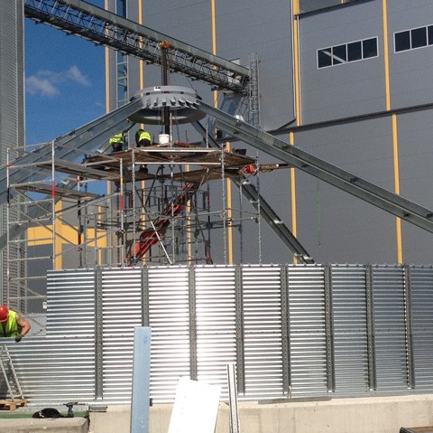 Grain Silos - Grain Auger